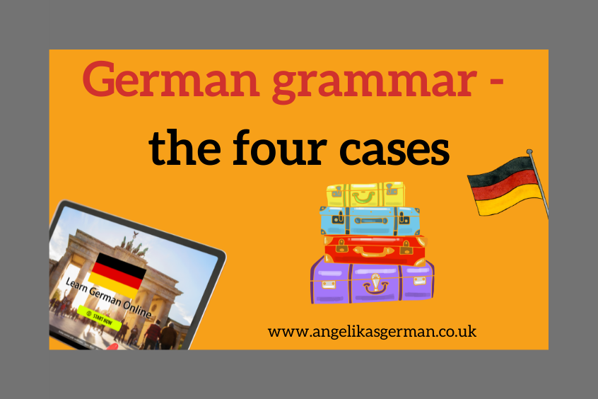German grammar - the four cases