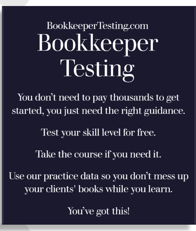 Bookkeeper Testing Site