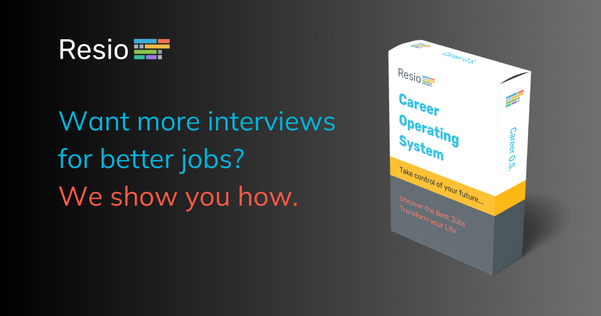 Resio Career OS | Coaching | Community | Tech